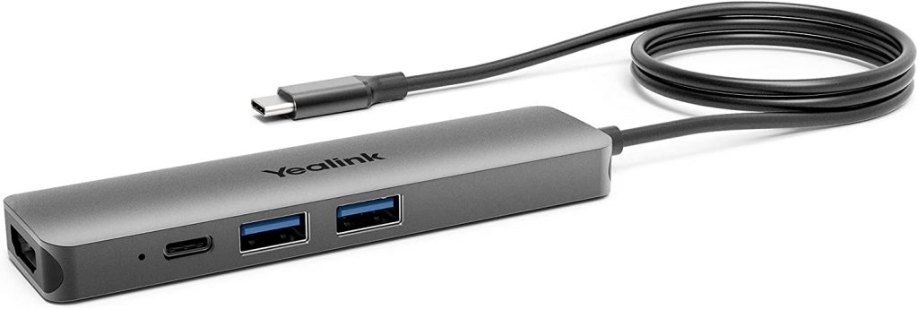Yealink BYOD-BOX Cable Hub with 1.5m USB-C Cable อุปกรณ์แปลงสัญญาณต่อ ...
