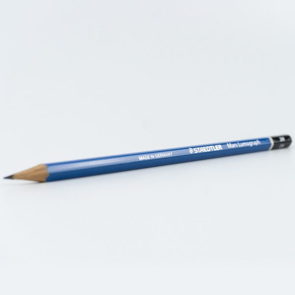 Staedtler Mars Lumograph 2H Drawing Pencil ดินสอเขียนแบบ ลูโมกราฟ ความ ...