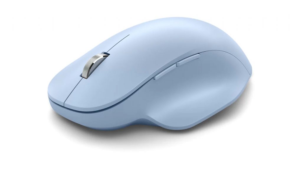 Microsoft Bluetooth Ergonomic Mouse (Pastel Blue) เมาส์บลูทูธไร้สาย (สี ...